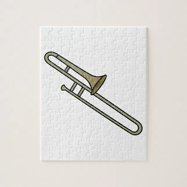 Trombone Jigsaw Puzzle | Zazzle