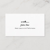 Trombone Logo - Business Card | Zazzle