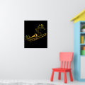 Trombone Player Brass Music Instrument Big Band Poster | Zazzle