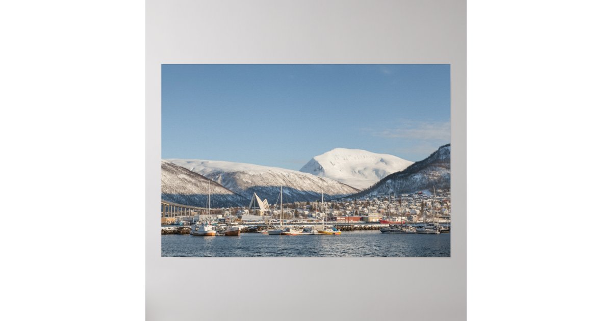 Tromso Norway Travel Photo Poster | Zazzle