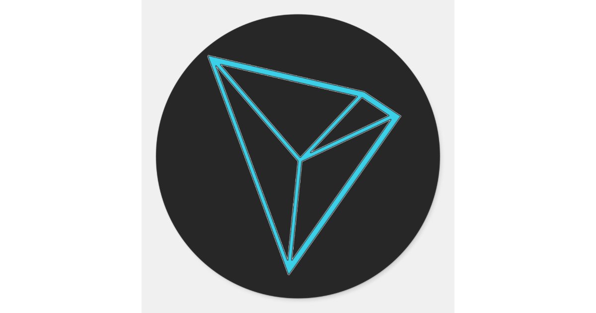Tron TRX Logo Sticker | Zazzle.com