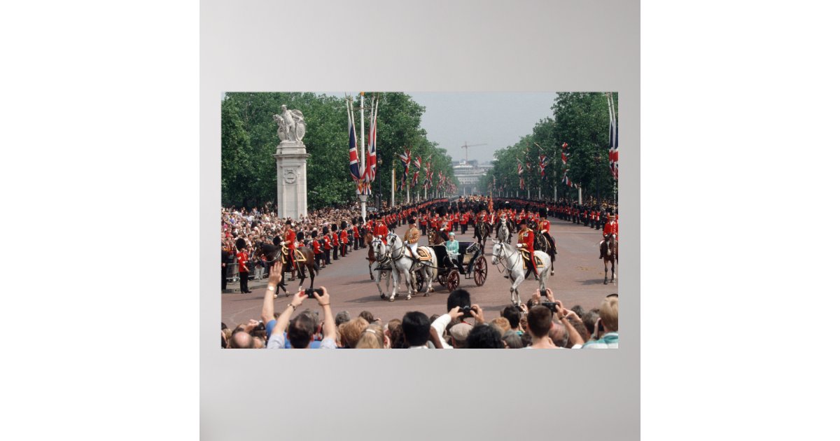 Trooping of the Colour Poster | Zazzle
