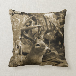 Deer Decorative & Throw Pillows | Zazzle