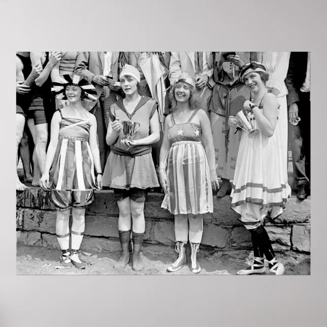 Trophy Girls: 1919 Poster | Zazzle