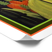 Tropical Art Deco Print by William P. Welsh 16x20 | Zazzle