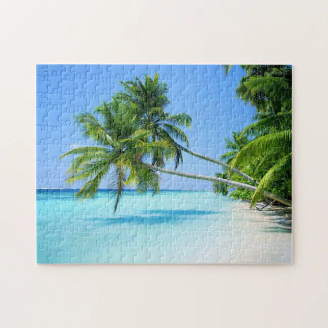 Tropical Beach Game Puzzle | Zazzle