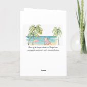 Tropical Beach Palm Trees Perfect Father’s Day Card | Zazzle