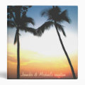 Tropical Beach Photo Album Binder | Zazzle