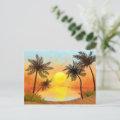 Tropical Beach Postcard | Zazzle