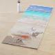 Tropical Beach, Sand Seashell Yoga Mat | Zazzle