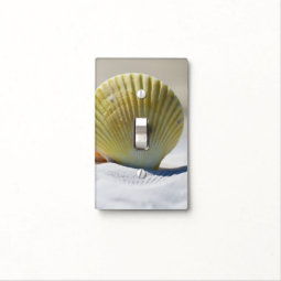 Tropical Beach Seashell Light Switch Cover | Zazzle