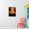 TROPICAL BEACH SUNSET 18X24 POSTER | Zazzle