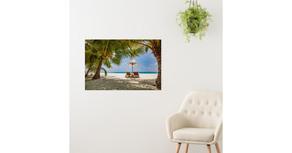 Tropical Beaches | Beach Dominican Republic Foam Board | Zazzle