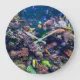 Tropical Beaches | Underwater Coral Reef Large Clock | Zazzle