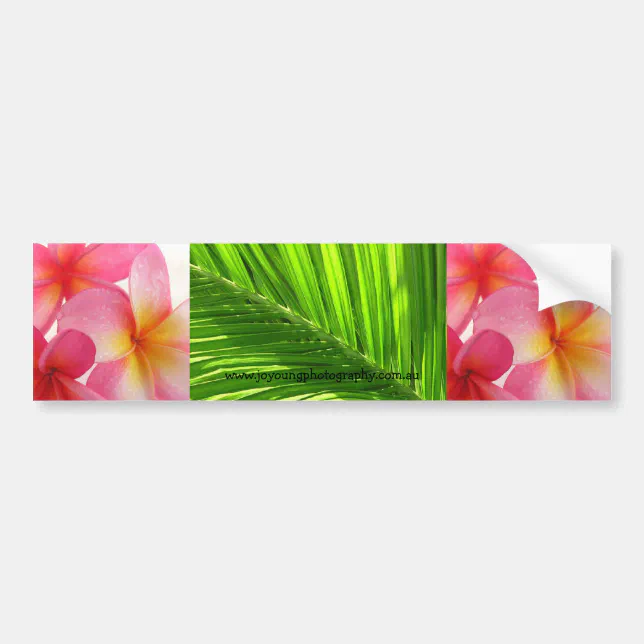 Tropical Bumper Sticker | Zazzle