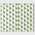 tropical Christmas palm tree Wrapping Paper | Zazzle