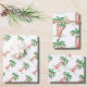 Tropical Christmas Palm Trees Wrapping Paper Sheets | Zazzle