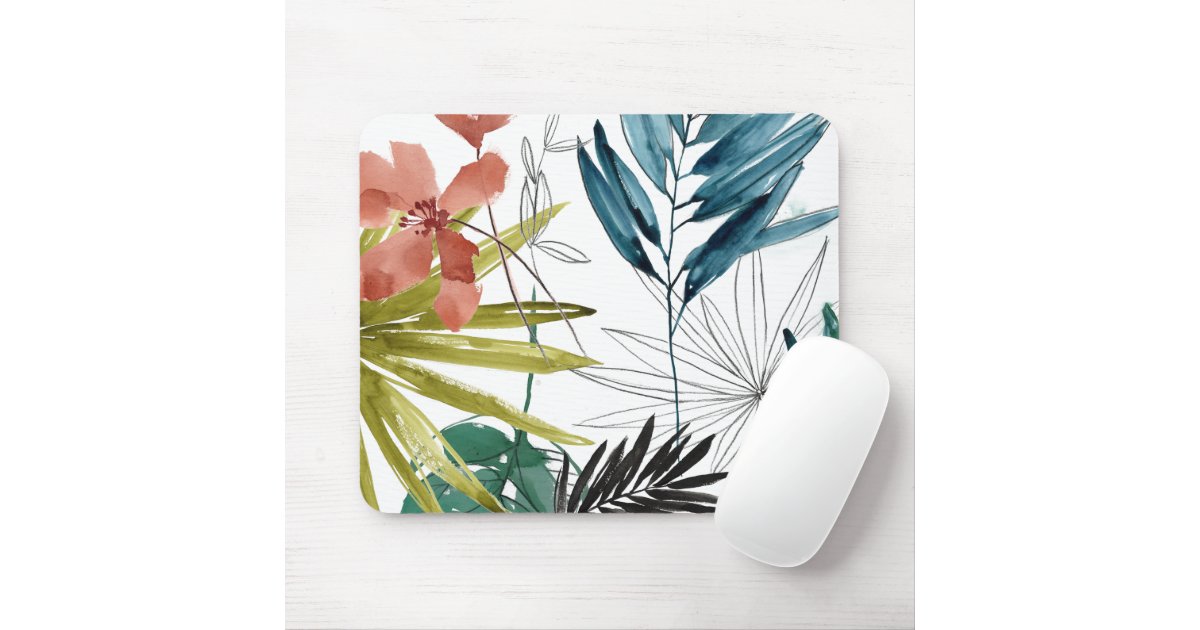 Tropical Composition Mouse Pad | Zazzle