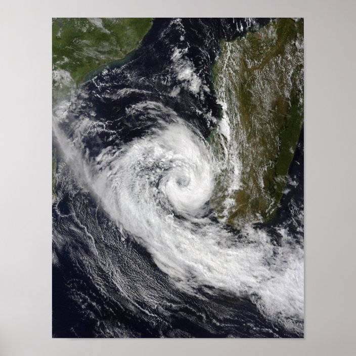 Tropical Cyclone Izilda Poster | Zazzle.com
