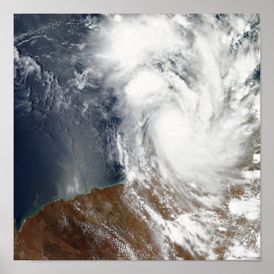 Tropical Cyclone Laurence Poster | Zazzle.com