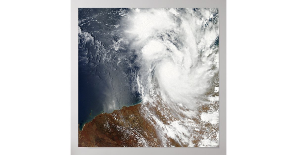 Tropical Cyclone Laurence Poster | Zazzle