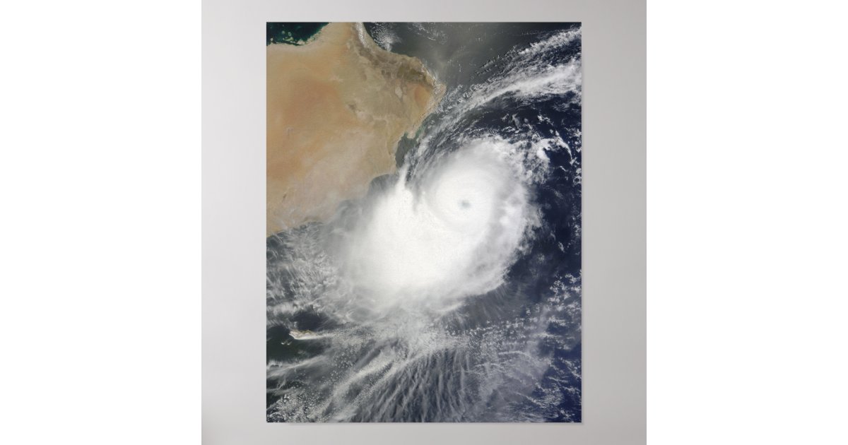 Tropical Cyclone Phet in the Arabian Sea Poster | Zazzle