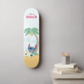 Tropical Disney's Lilo and Stitch Skateboard | Zazzle