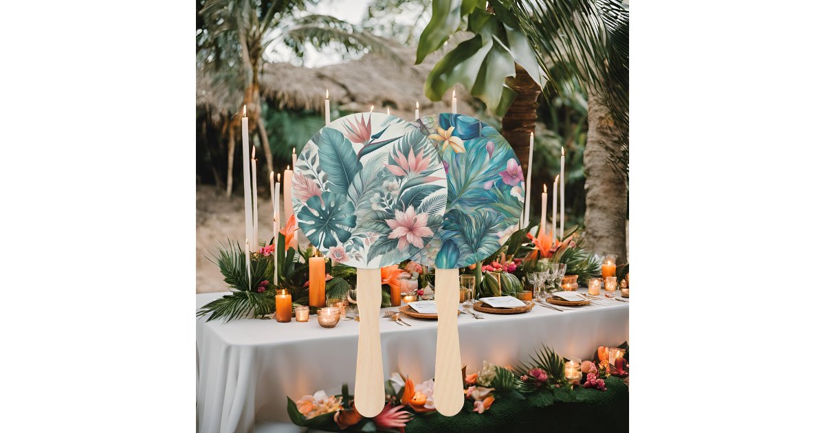 Tropical Essence Fans | Zazzle