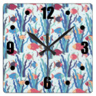 Underwater ocean scene Wall clock | Zazzle.com