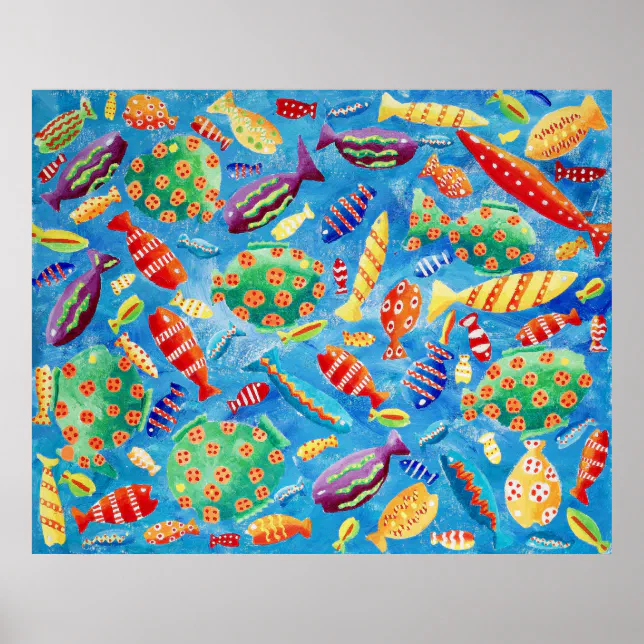 Tropical Fish Poster | Zazzle