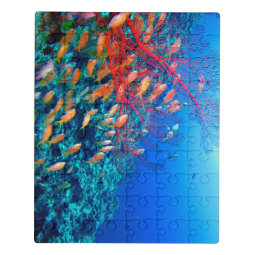 Tropical Fish Undersea Coral Reef Jigsaw Puzzle | Zazzle