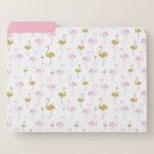 Tropical Flamingo Files / Dividers File Folder | Zazzle