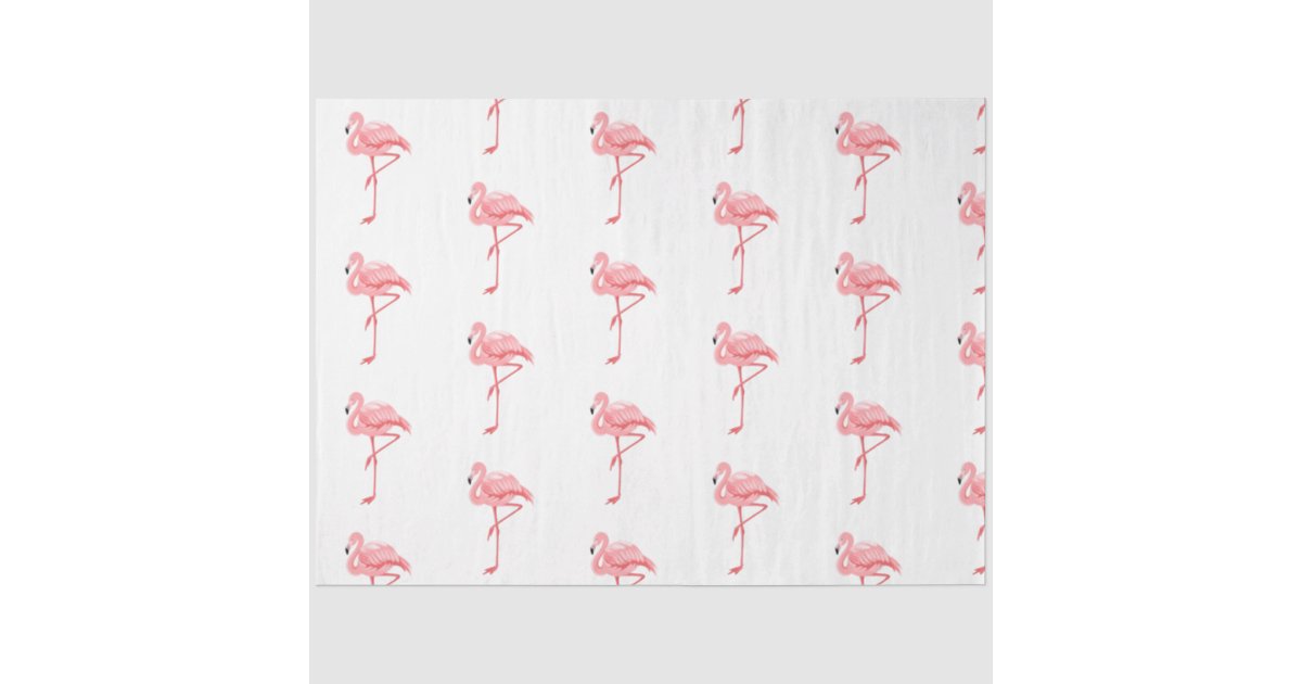 Tropical Flamingo Series Design 16 Tissue Paper | Zazzle