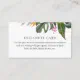 Tropical Floral Enclosure Card | Zazzle