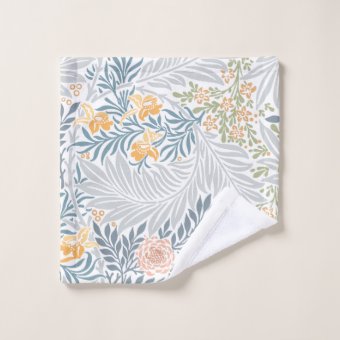 Tropical Floral pattern leaf design Bath Towel Set | Zazzle