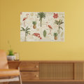 Tropical Floridian Pattern Poster | Zazzle