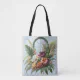 Tropical Foliage Arched Window Tote Bag | Zazzle