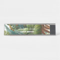 Tropical Foliage Desk Name Plate | Zazzle