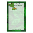 Green Frog Stationary Stationery | Zazzle.com