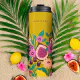Tropical Fruit & Wildflowers Botanical Green Thermal Tumbler | Zazzle