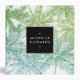 Tropical Green/Aqua Glitter Palms Binder | Zazzle