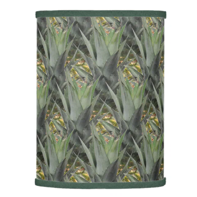 Tropical Green Pineapple Plant Leaves Lamp Shade | Zazzle