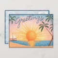 Tropical Greetings - Postcard | Zazzle