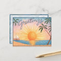 Tropical Greetings - Postcard | Zazzle