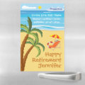 Tropical Happy Retirement Cruise Door Decoration Magnetic Dry Erase ...