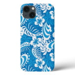 Tropical Hibiscus Pattern Fabric | Zazzle