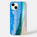 Tropical Island Beach, Blue Sky Case-Mate iPhone Case | Zazzle