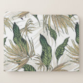 Tropical Island Leaves File Folder | Zazzle