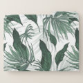 Tropical Island Leaves File Folder | Zazzle