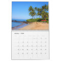 Tropical Island Paradise Maui Hawaii Calendar | Zazzle